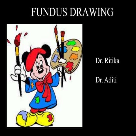 1FUNDUS_DRAWING of retina after complete examination | PPT