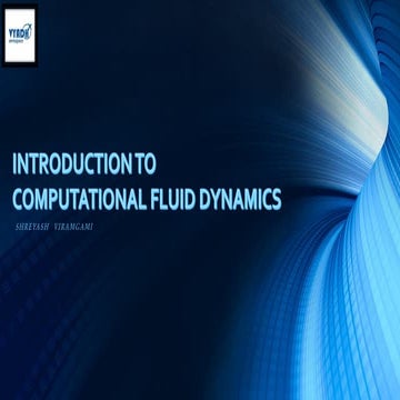 Computational Fluid Dynamics (CFD) | PPTX