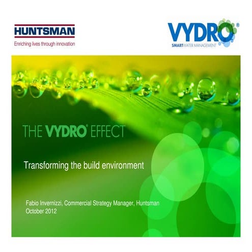 Fabio Invernizzi - HUNTSMAN VYDRO | PDF