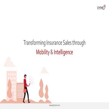 TDI Startup InsurTech Award - Vymo for-insurance | PPT