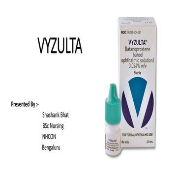Vyzulta drug Presentation | PPTX