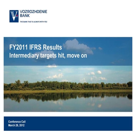 FY 2011 IFRS Results | PPT