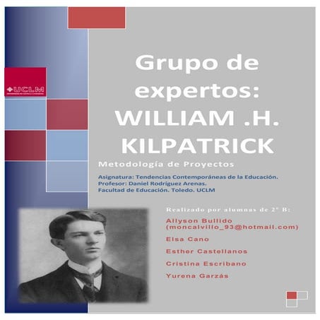 Metodología de proyectos según William Kilpatrick | PDF