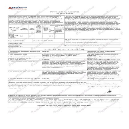 Indian Insurance industry, motor tariffs | PDF