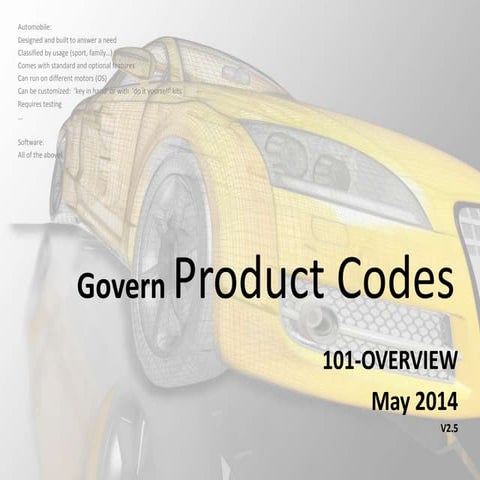 101-001-Product Code | PPTX