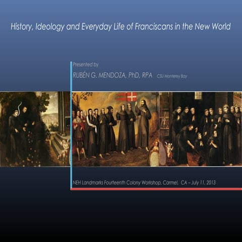 History, Ideology and Everyday Life of Franciscans in the New World by ...