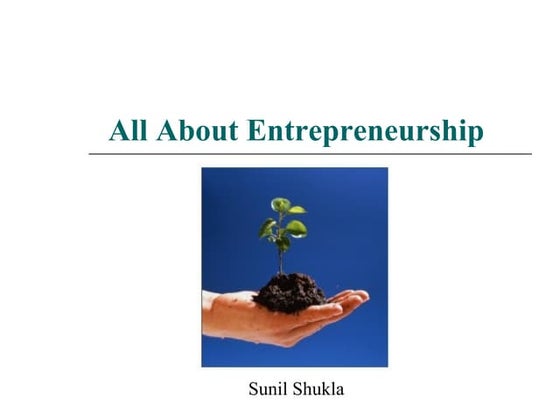 Concept of Entrepreneur and Entrepreneurship | PPTX