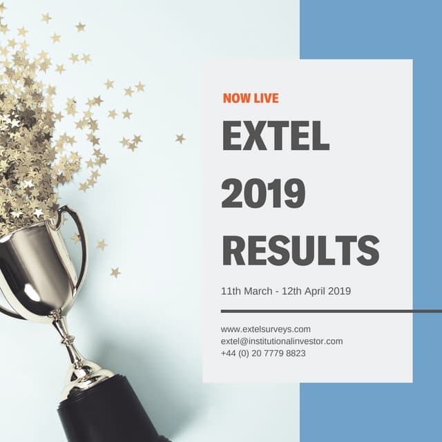 Extel 2019 Results Summary | PPT