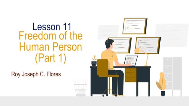 FREEDOM OF THE HUMAN PERSON(lecture).pptx