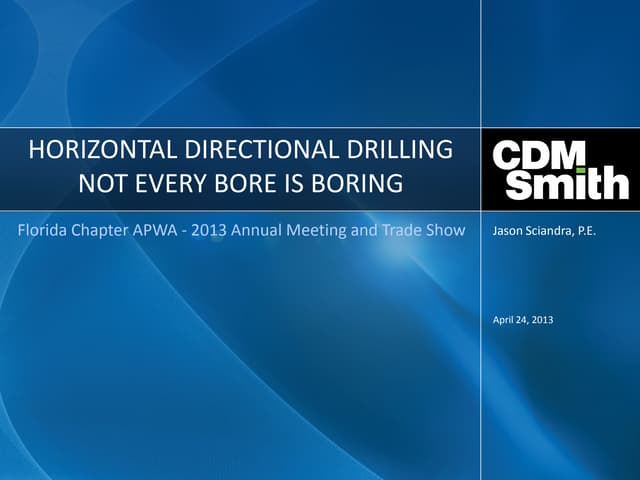 Horizontal Directional Drilling : A Comprehensive Take by We-Bore-It | PDF