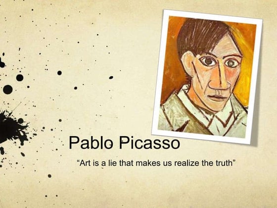 Pablo picasso[1] | PPT