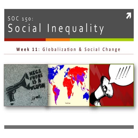W11 globalization & social change | PDF