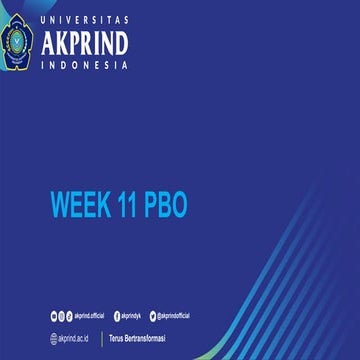 W11inheritance Pemrograman berorientasi obyek | PPT