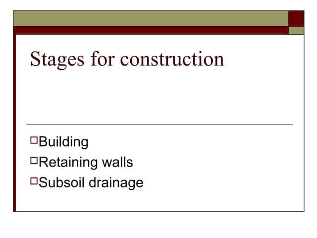 Building construction ppt | PPTX