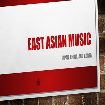 Music 8 lesson #3 music of korea | PPTX