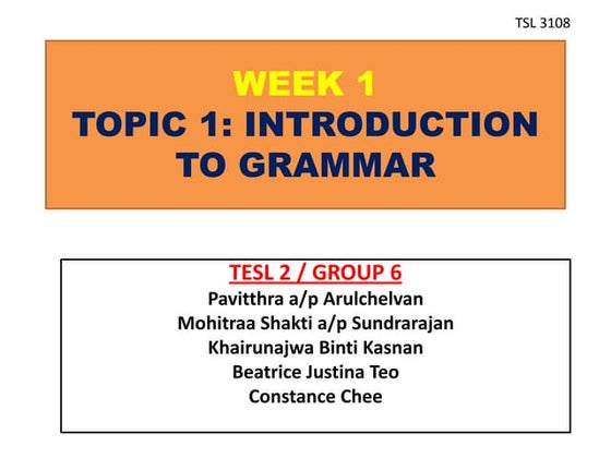 Grammaticality & Acceptability | PPT