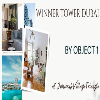 W1NNER Tower Jumeirah Village Triangle E-Brochure | PPT