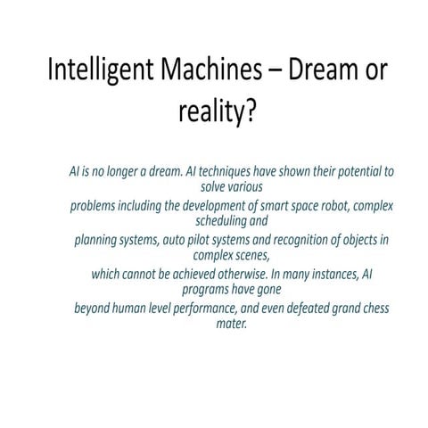 Introduction to AI | PPTX