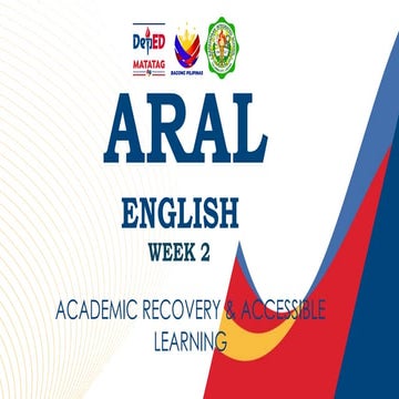 W2 - ARAL ENG - G5.pptx xz zx zx zxbsdbsdbs | PPTX