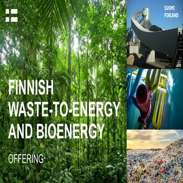 Finnish Waste-to-Energy and Bioenergy offering | PPTX