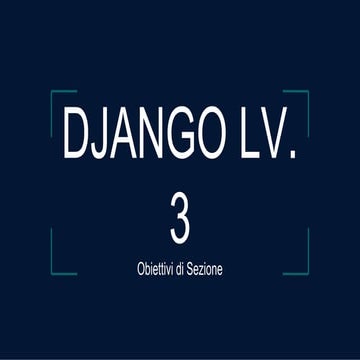 Django livello 3 - Guida Pratica e Completa a Django 2 e Bootstrap 4 | ODP | Web Development ...