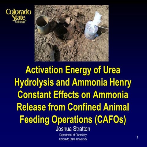 Activation Energy of Urea Hydrolysis and Ammonia Henry Constant Effects ...
