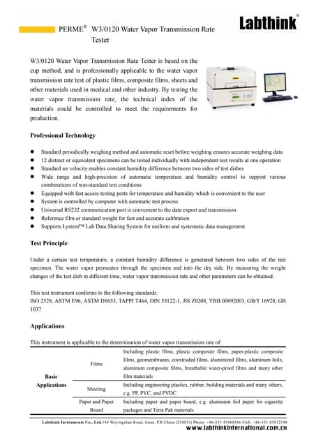 Wvtr and otr | PPTX | Chemistry | Science