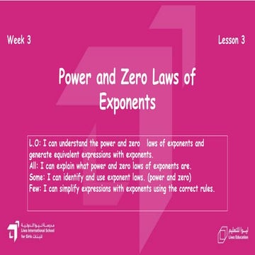 W3 L3 Power, Zero and Negative Laws of Exponents.pptx.pdf