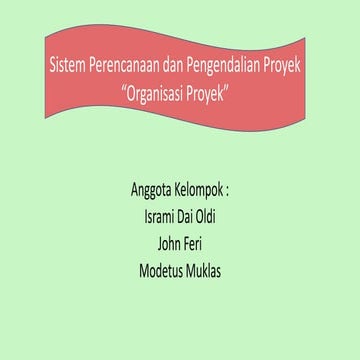 W3 project organization kelompok 13 | PPTX