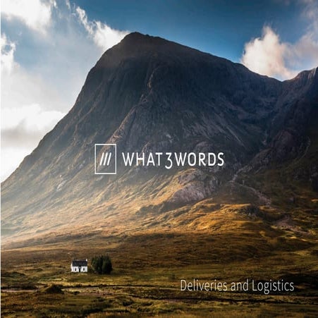 what3words brochure | GIS | PDF