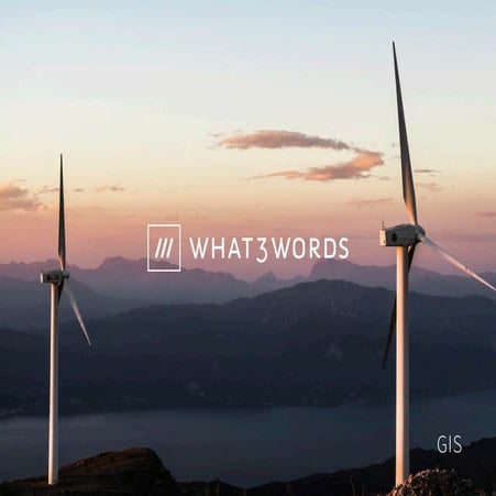what3words brochure | GIS | PDF