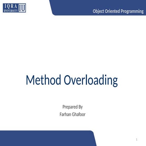 Lecture_7 Method Overloading.pptx