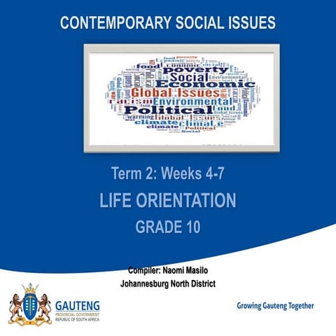 Grade 10 Life orientation on heute Nacht | PPT