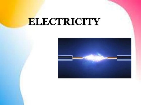 Presentation on electric circuit | PPTX | Computer Networking | Computing
