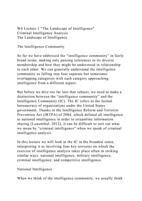 Information Gathering in Intelligence Agencies | PPT | Internet | Computing