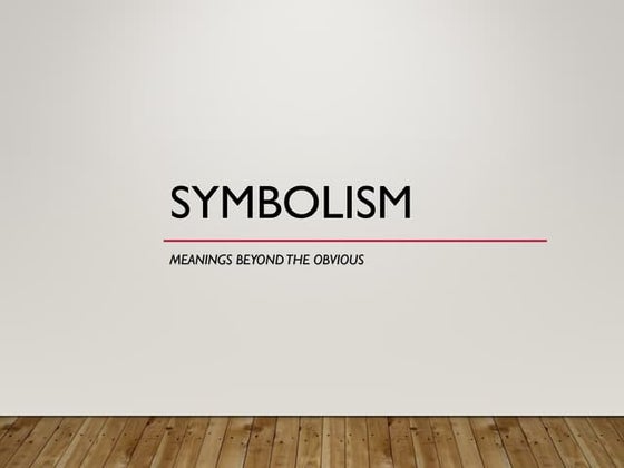 Symbolism | PPT