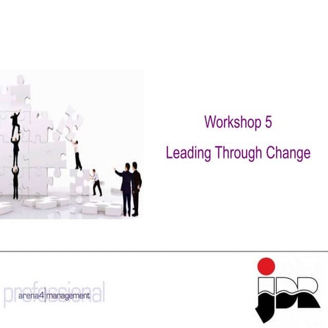 Leading through change | PPT