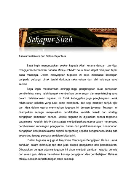 Tajuk 4 bahan bantu mengajar | PDF