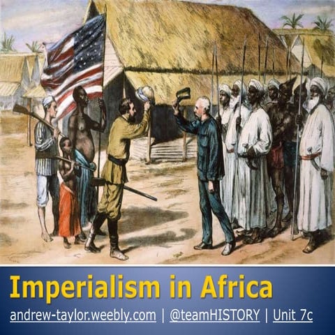 Imperialism in Africa | PPTX | Arms & Ammunition | Sensitive Topics