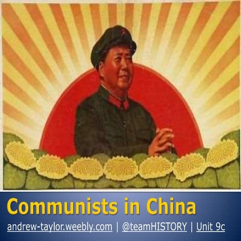 Communists in China | PPTX | Politics
