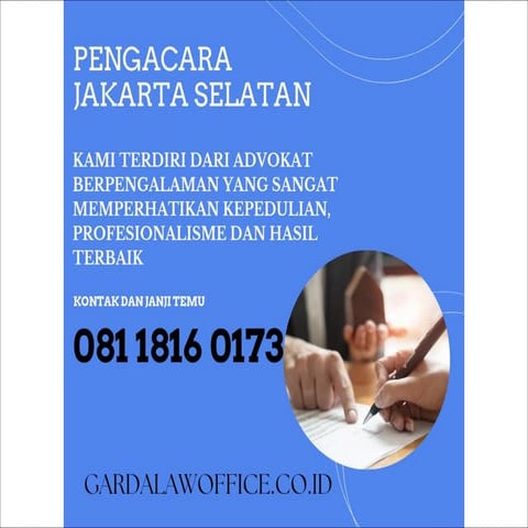 CEPAT! (WA) 081-1816-0173 | GARDA LAW OFFICE | Pengacara Karawang di Curugmekar Bogor Barat | PPT