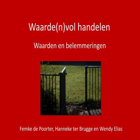 Waarden En Belemmeringen | PPSX