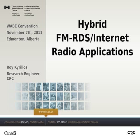 Hybrid FM-RDS/Internet Radio Applications | PDF