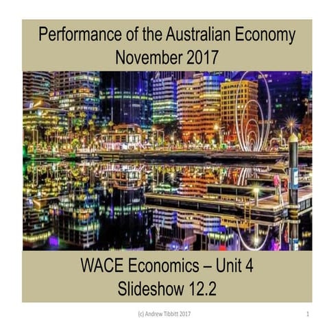 Australia's Economic Performance | PPTX