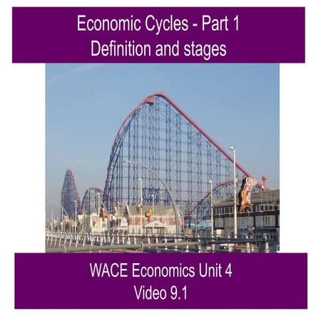 Economic Cycles 1: Definition and Stages | PPTX