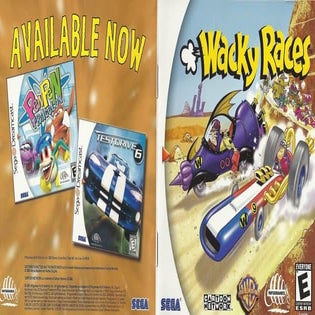Wacky races manual dreamcast ntsc | PPT