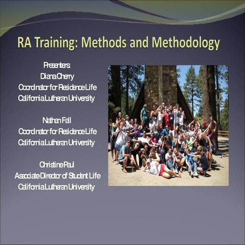 Wacuho Ra Training Presentation | PPT