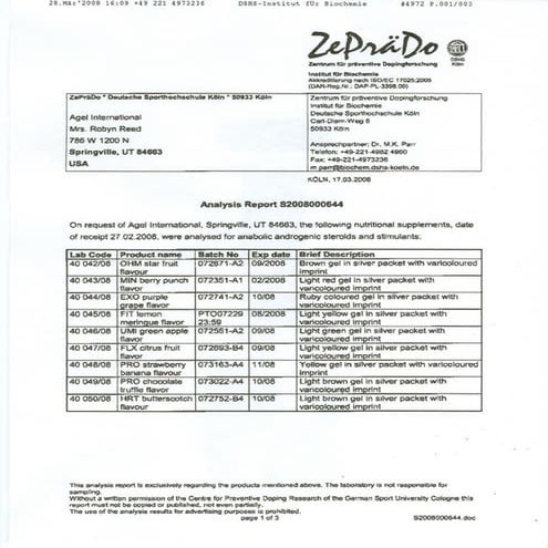 Wada World Antidopping Agency | PDF