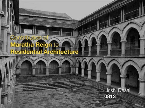 Maratha Architecture | History of Architecture | PPT