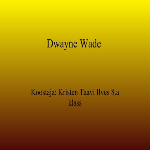 Wade | PPT